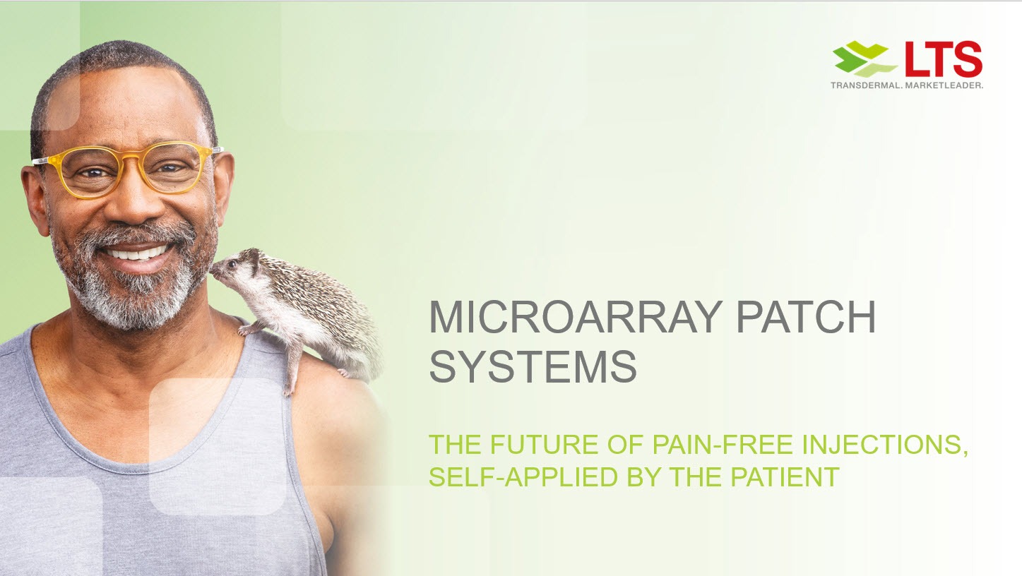LTS Sponsors Microarray Patch Systems Webinar - Pharmaceutical Business ...